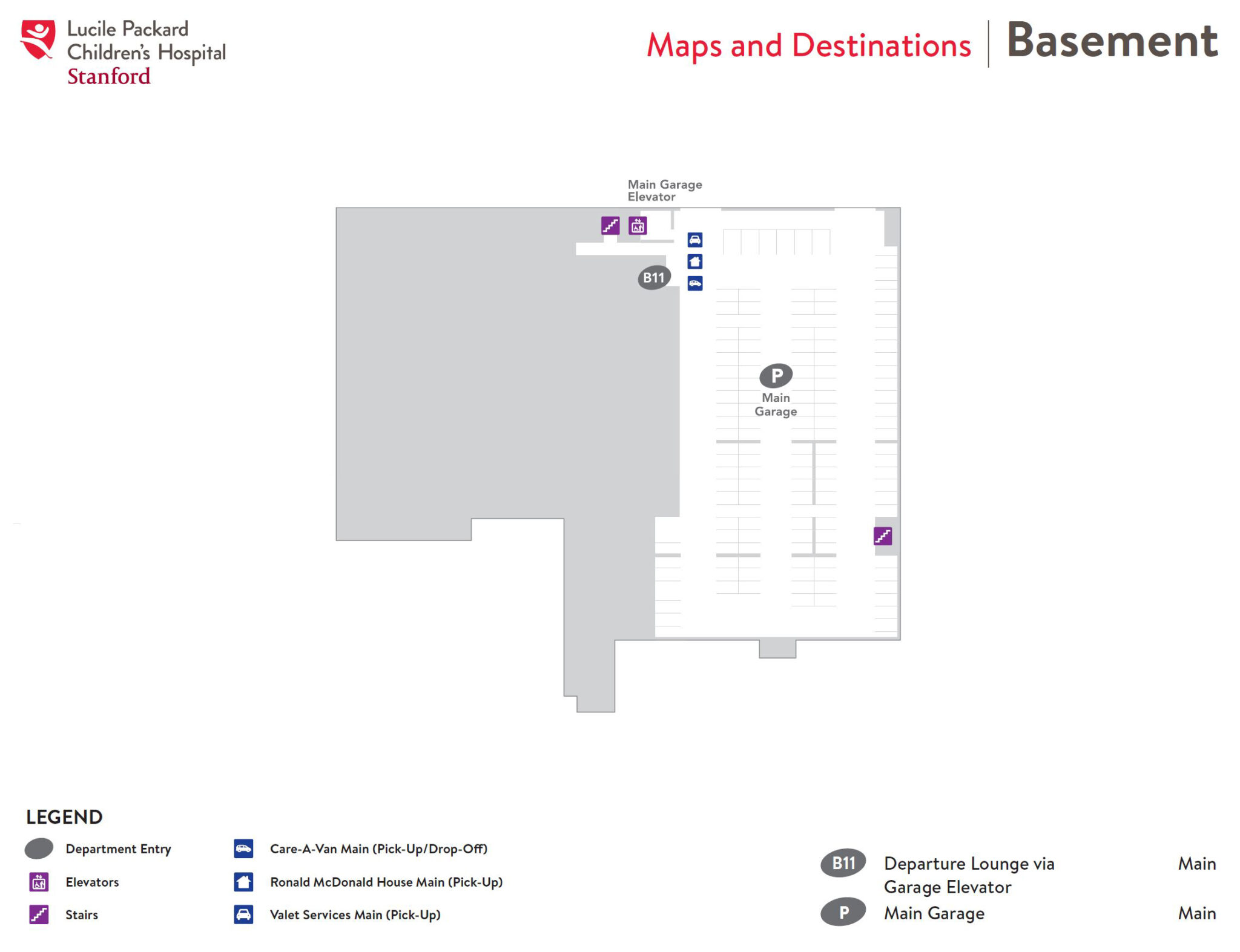 Finding Your Way in the Hospital – Stanford Family Guide